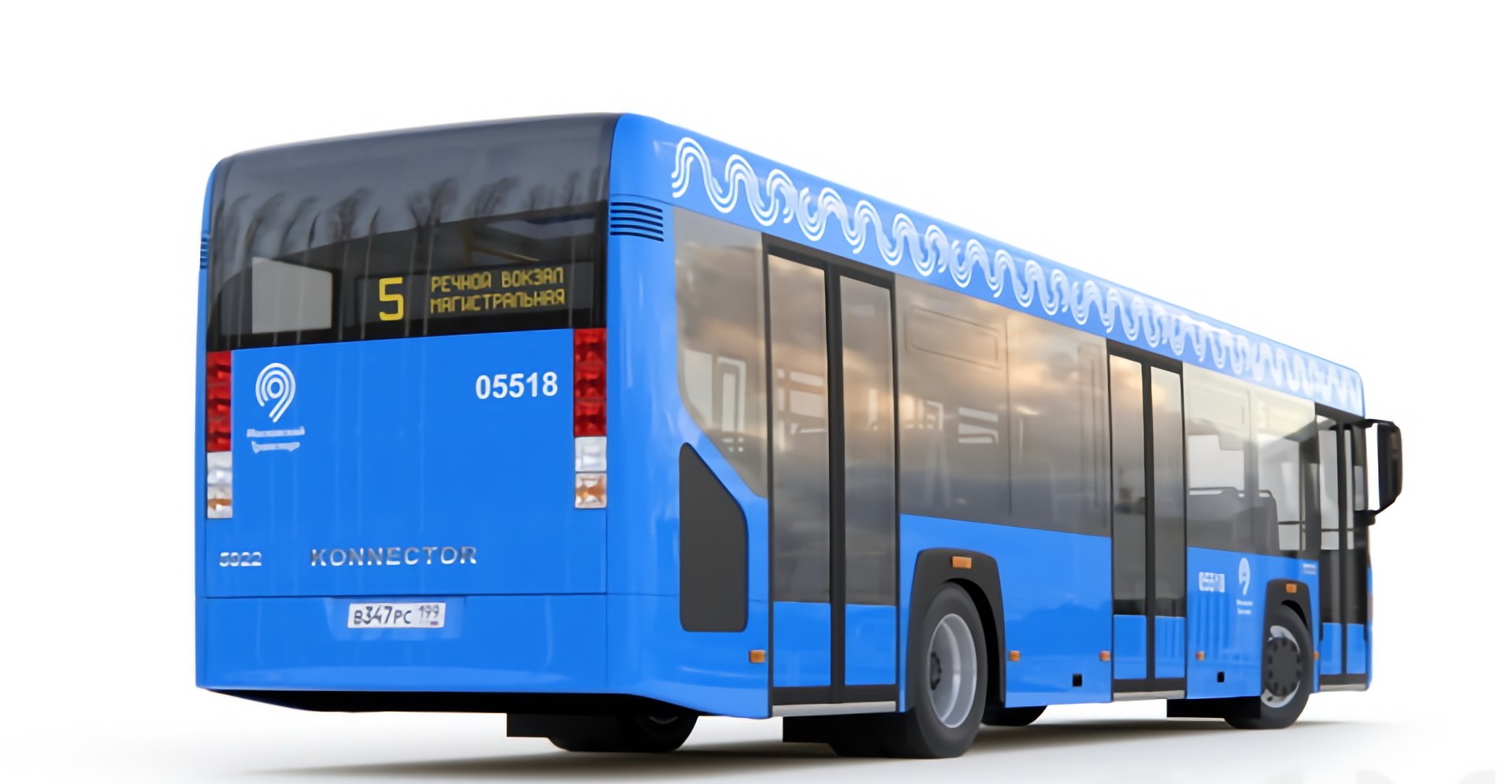 City Bus KAMAZ Model - TurboSquid 1809714