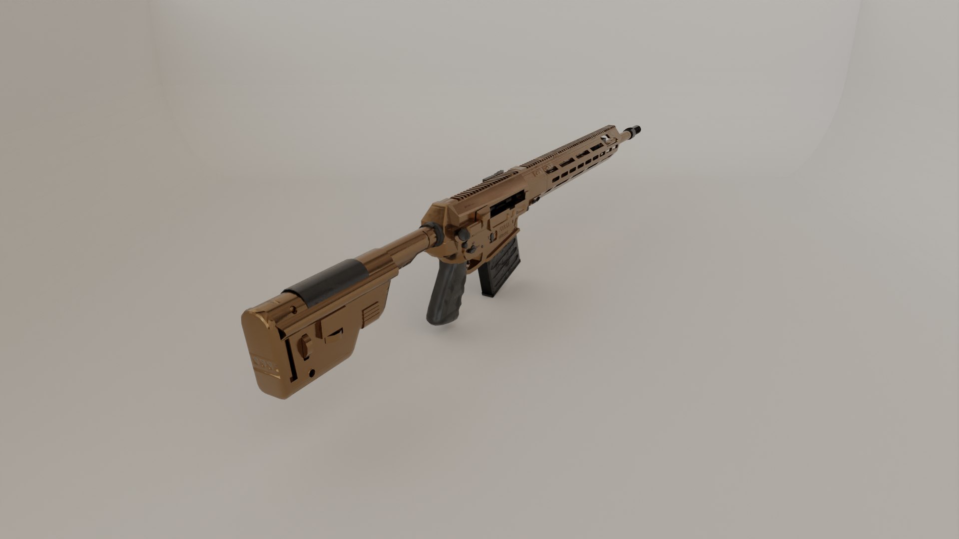 MK18 - Model With Textures Low-poly 3D Model 3D Model - TurboSquid 1991215