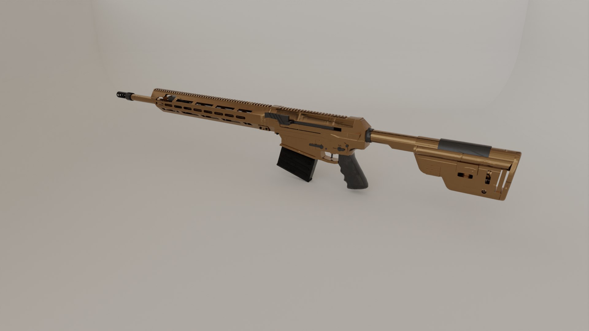 MK18 - Model With Textures Low-poly 3D Model 3D Model - TurboSquid 1991215