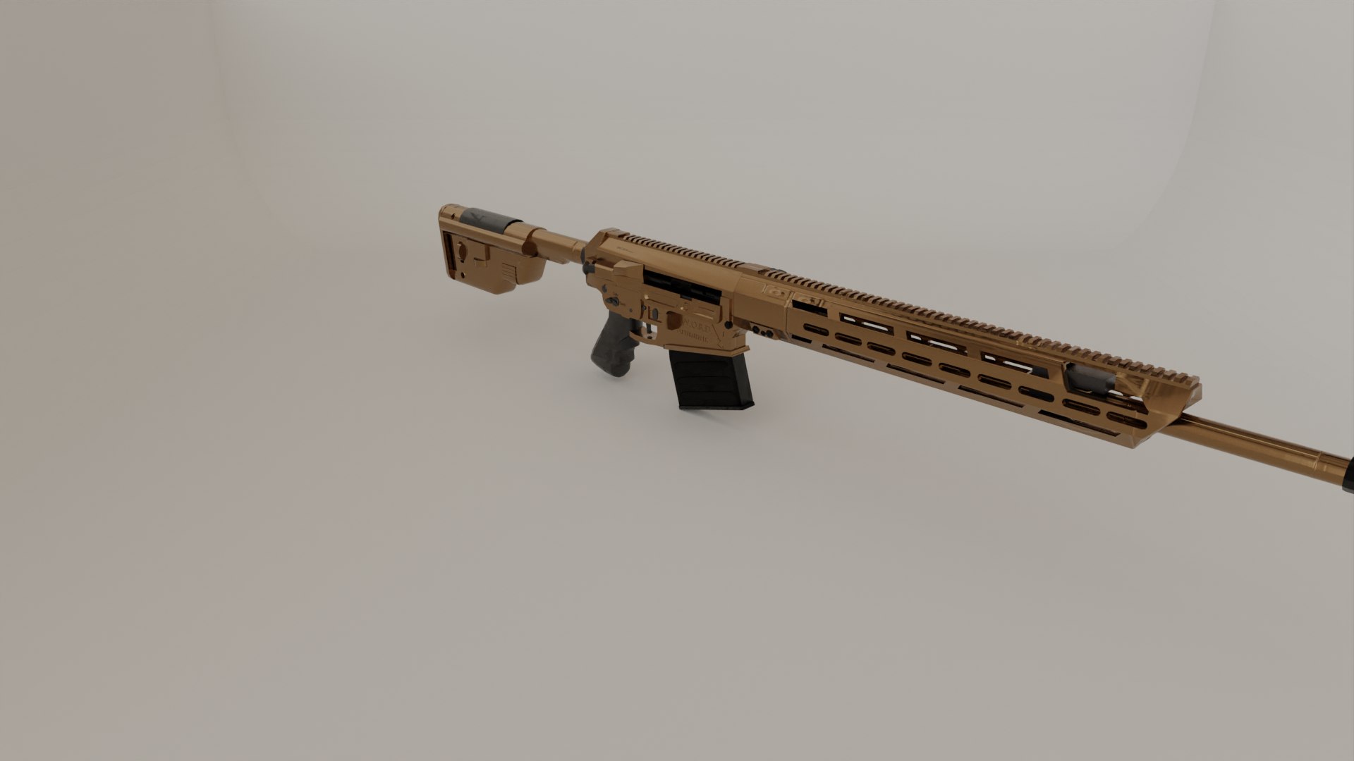 MK18 - Model with Textures Low-poly 3D model 3D model - TurboSquid 1991215