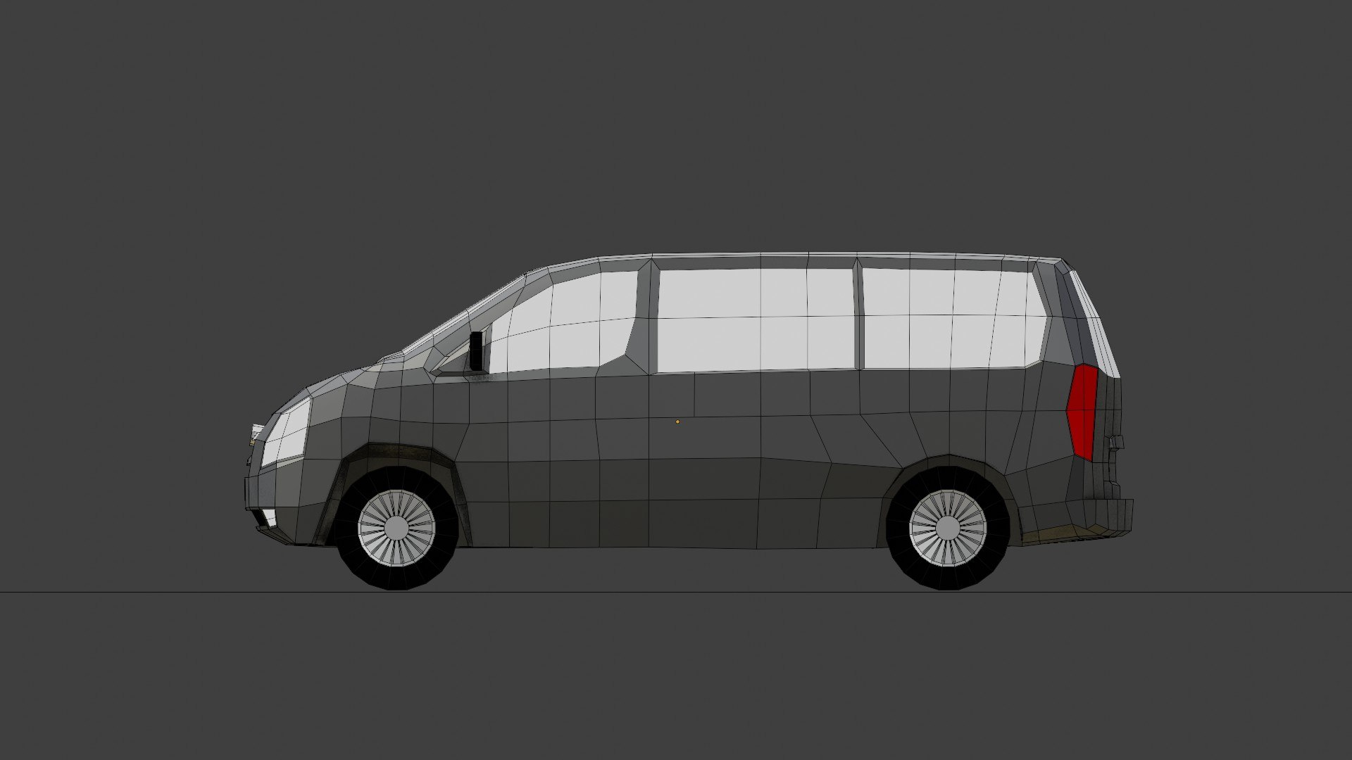 MPV Model Low Poly Low-poly 3D Model 3D Model - TurboSquid 1916158