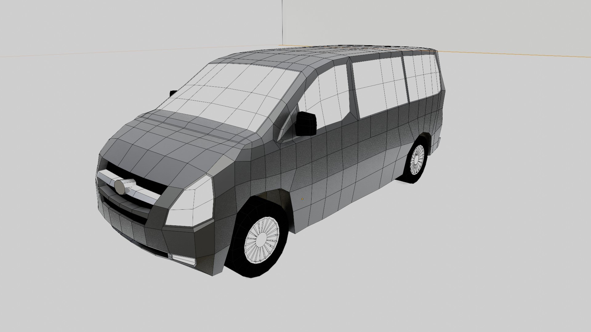MPV Model Low Poly Low-poly 3D Model 3D Model - TurboSquid 1916158