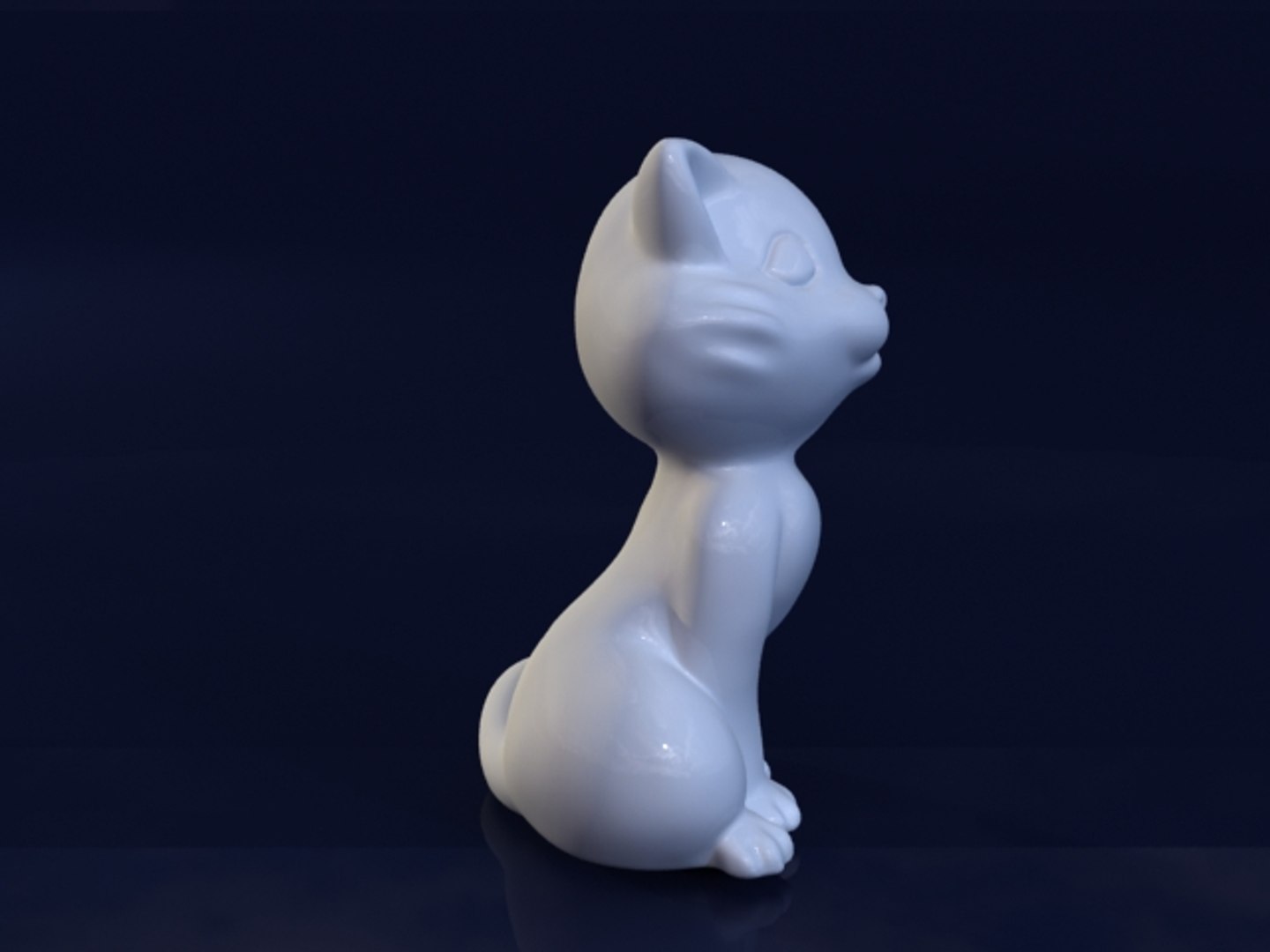 Cat Mold Hand 3d Model
