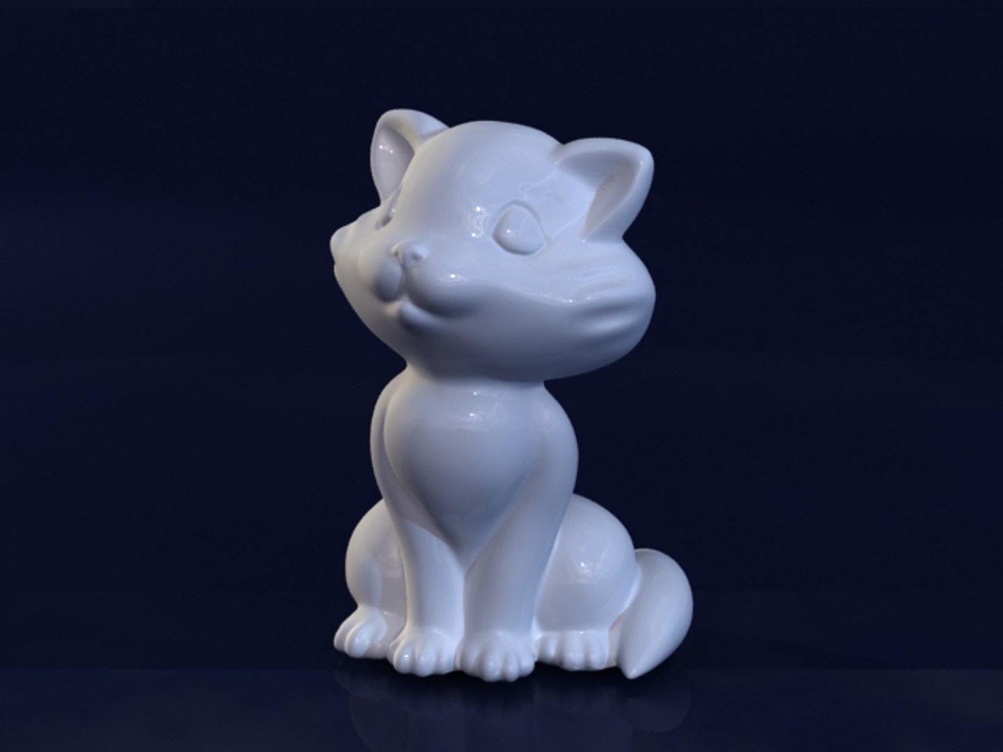 Cat Mold Hand 3d Model