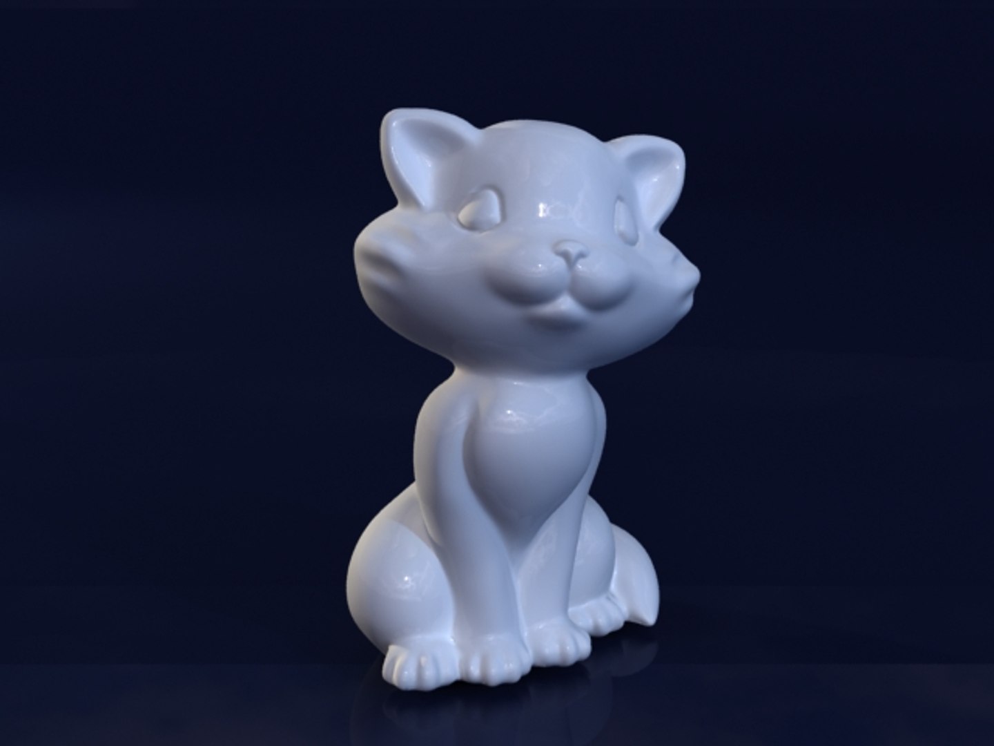 Cat Mold Hand 3d Model