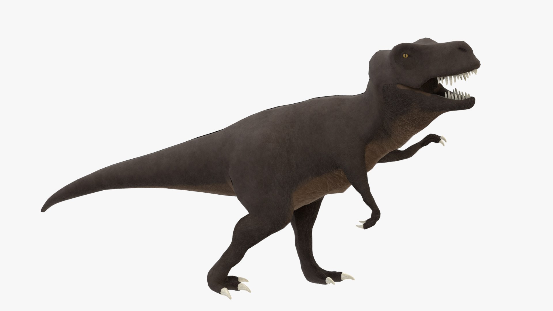 3D Rigged Tyrannosaurus Rex 4K Textures Model - TurboSquid 1964643