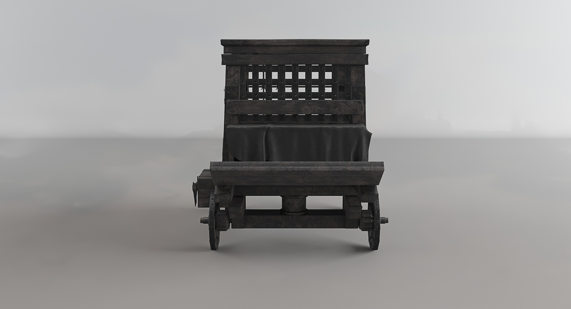 Medieval Prisoner Trolley 3D Model - TurboSquid 1383718
