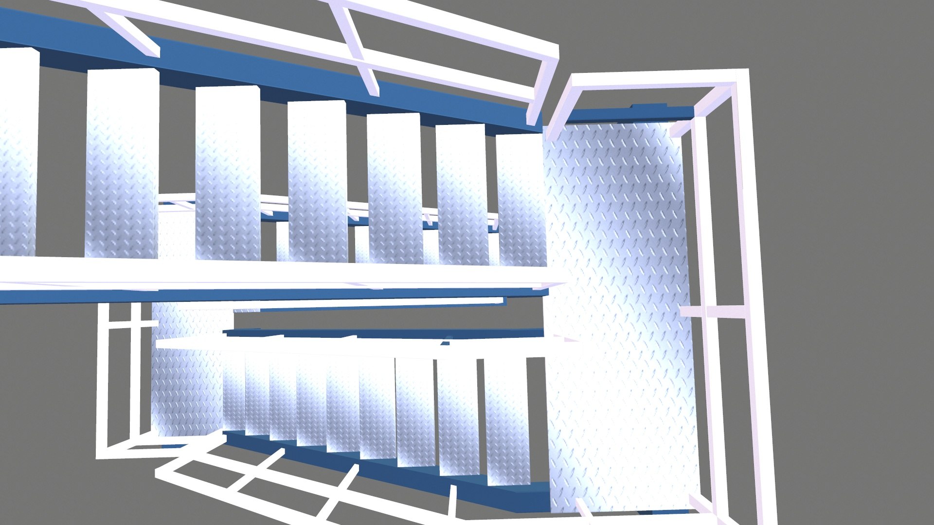 3D Stair Case - TurboSquid 2304616