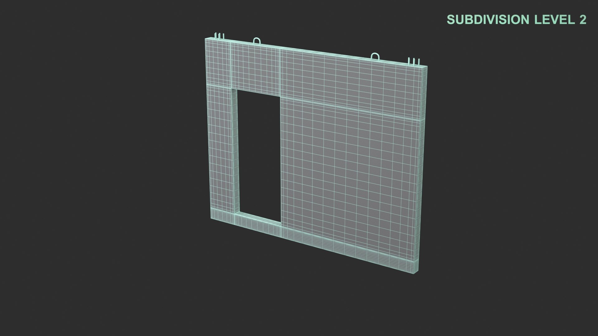 3D Precast Concrete Panel - TurboSquid 2012986