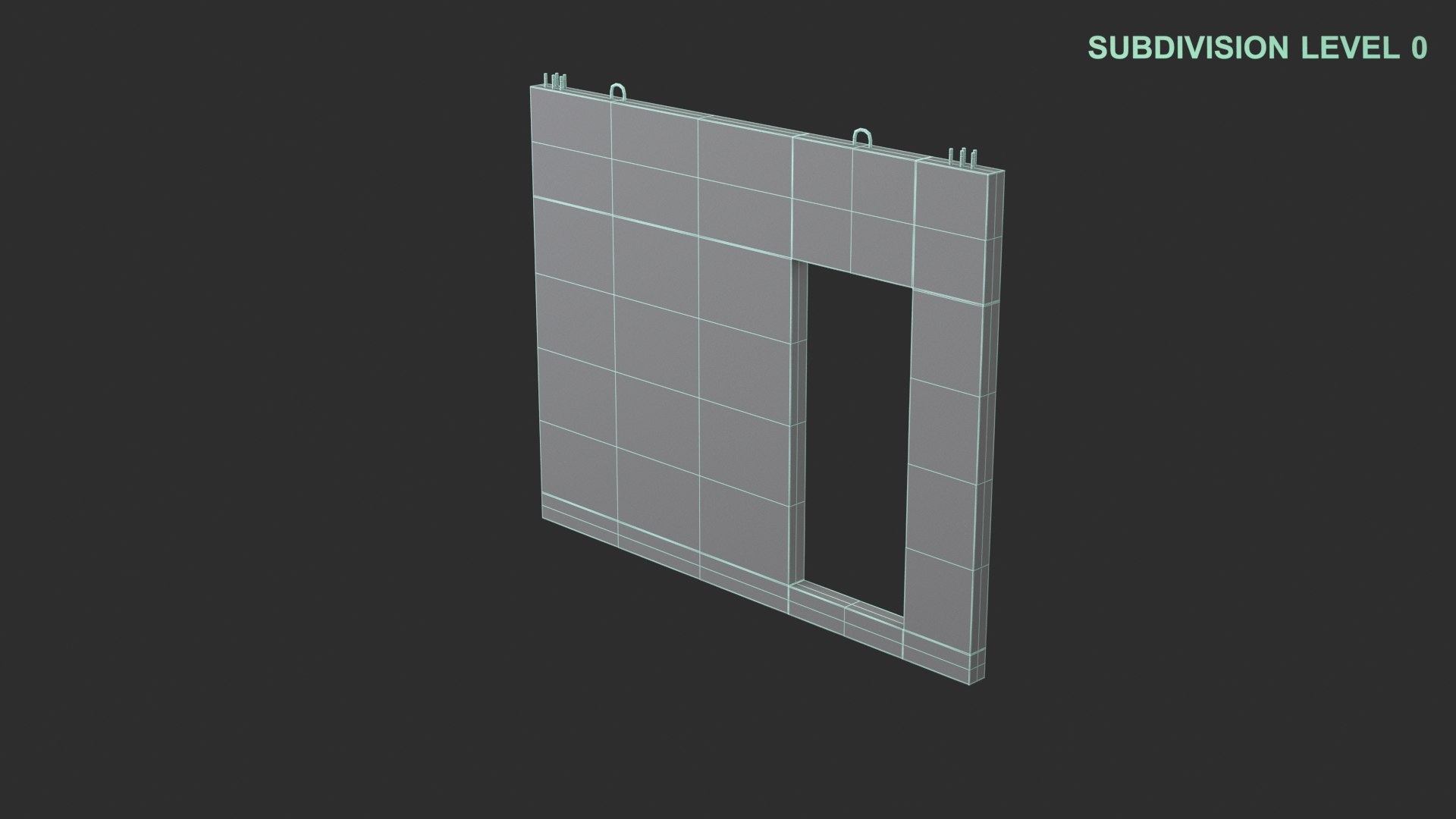 3D Precast Concrete Panel - TurboSquid 2012986