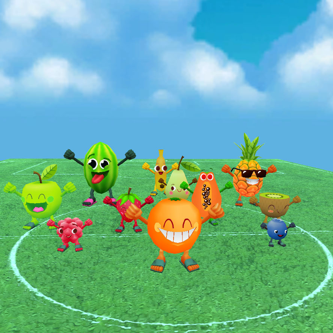 Fruits Characters 3d Ma