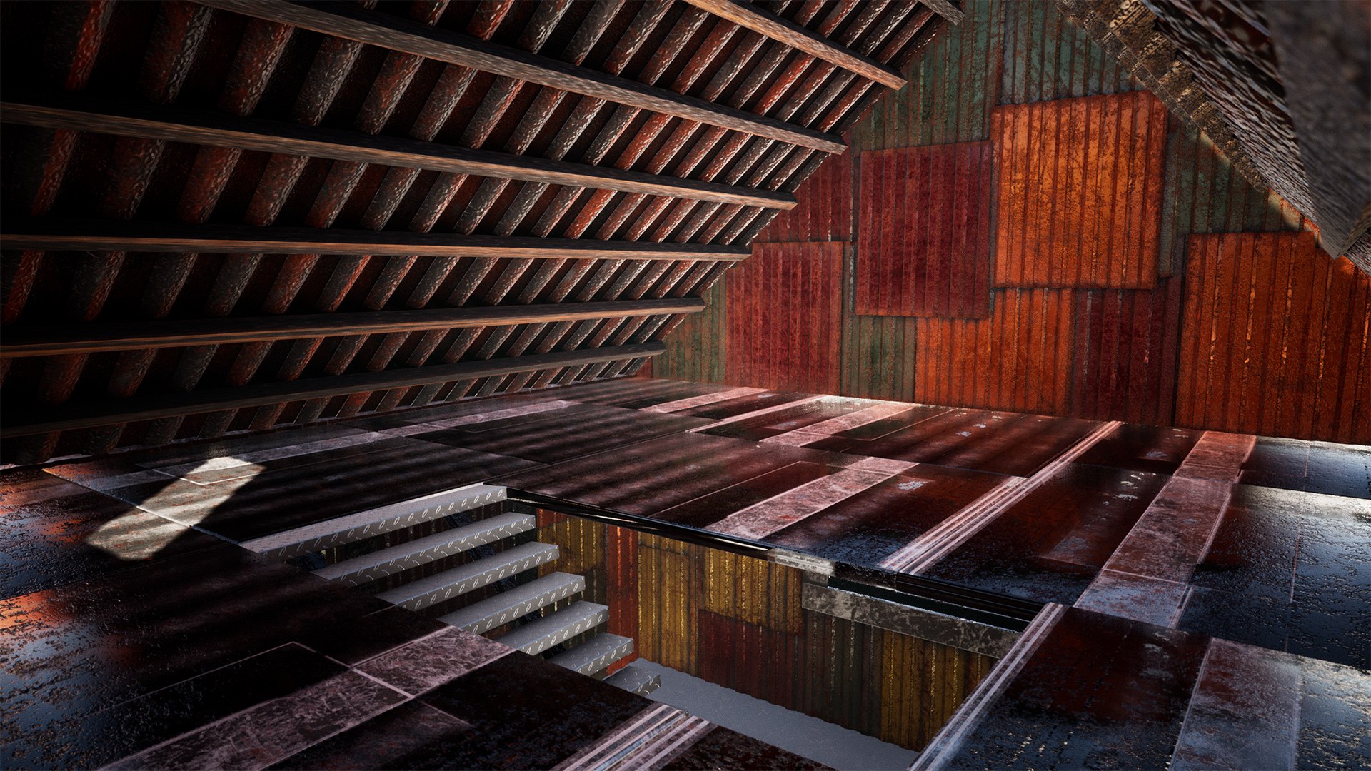 Modular Iron House 27 Assets 3D Model - TurboSquid 2109677