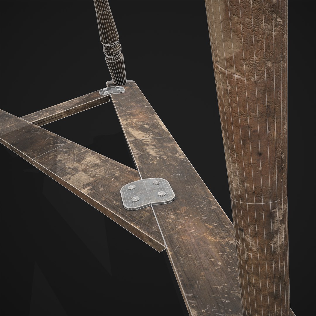 Spinning Wheel 3D model - TurboSquid 1817661