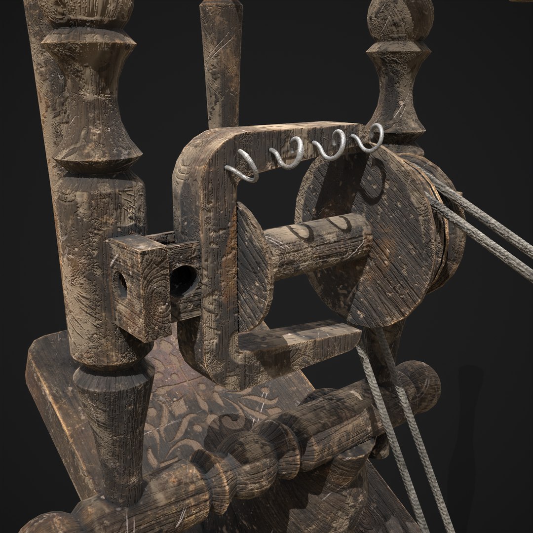 Spinning Wheel 3D Model - TurboSquid 1817661