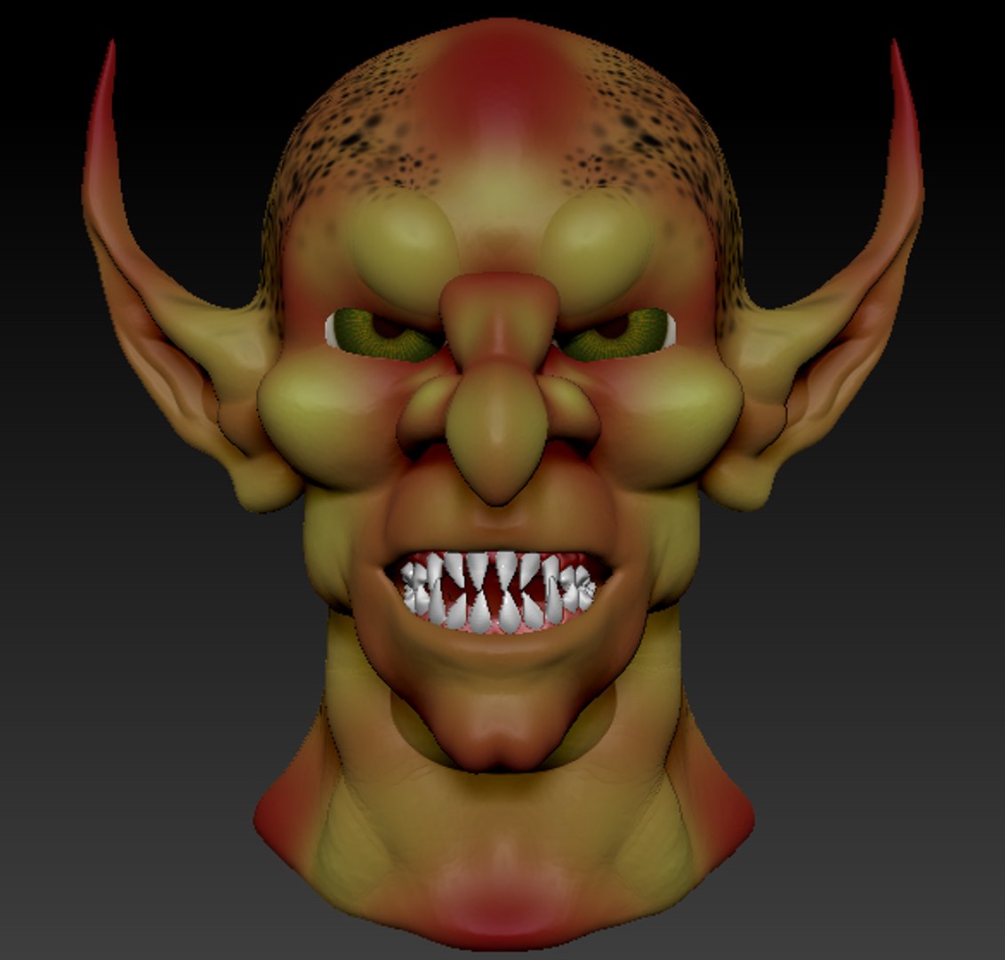 3d Goblin Monster