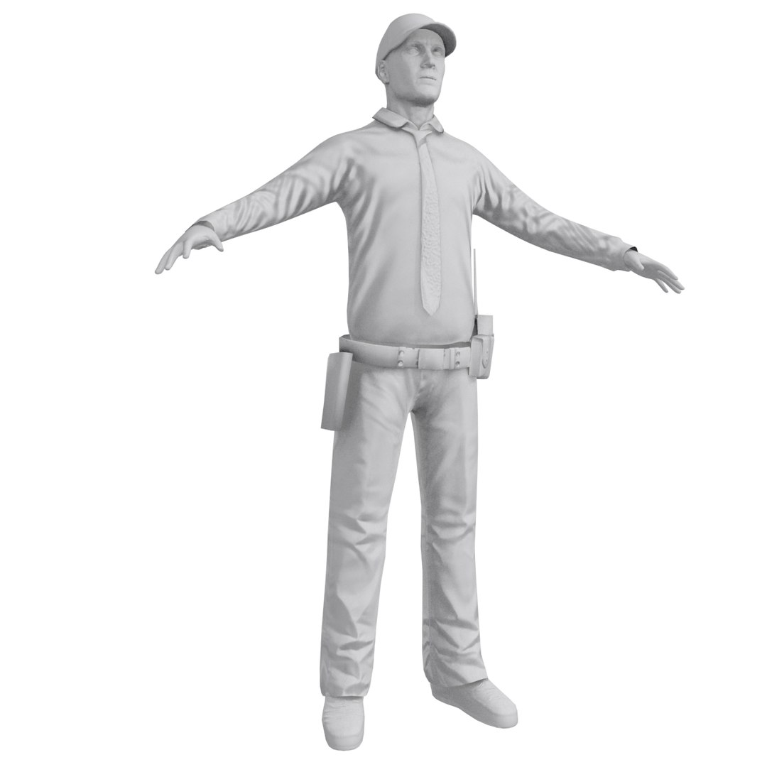 3d security guard