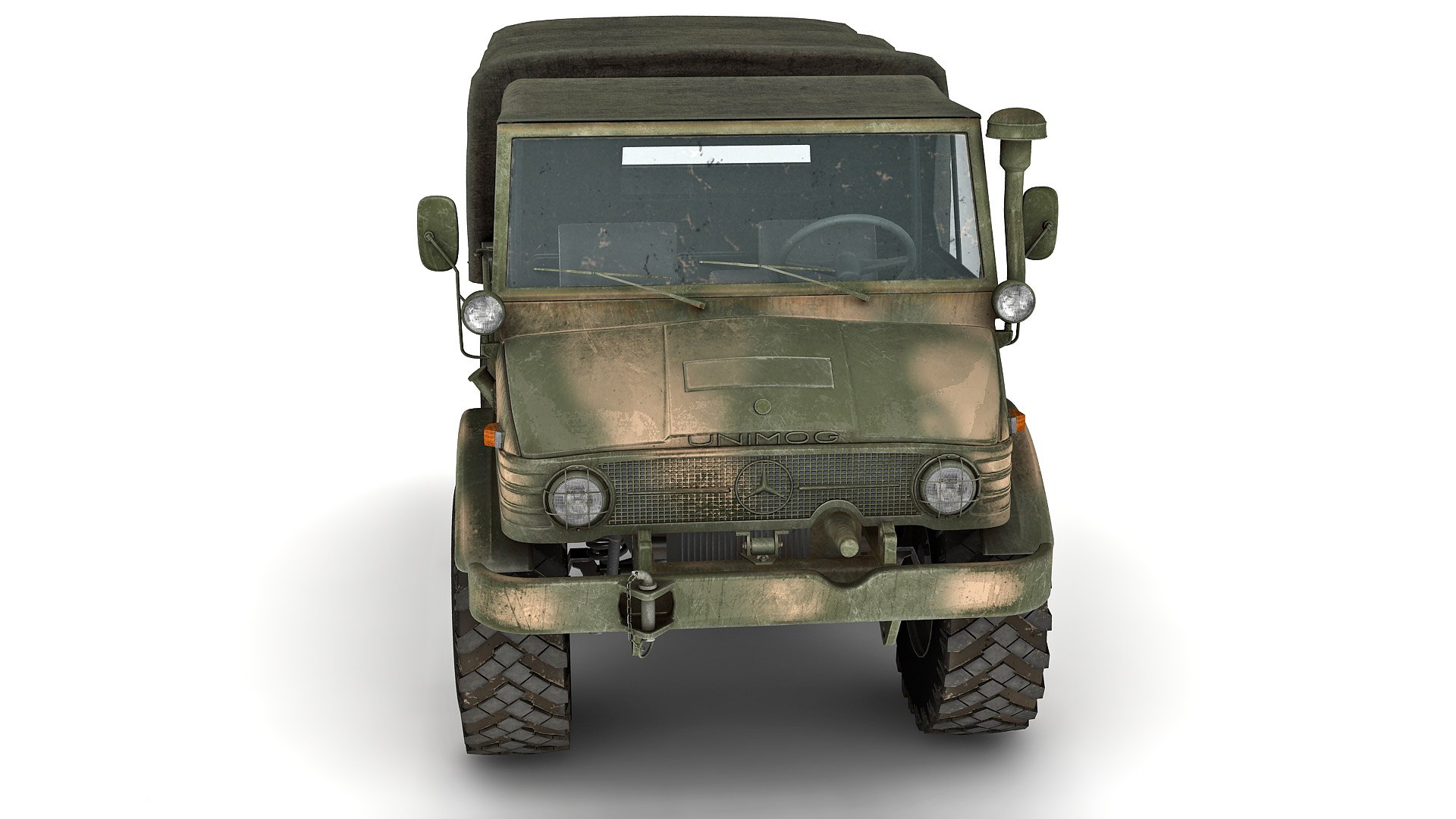 Unimog Army Truck 3D Model - TurboSquid 1462997