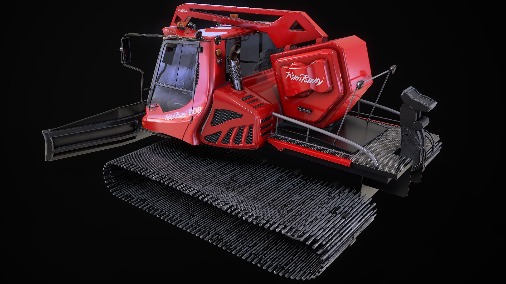 3D Groomer Pistenbully 600 Model - TurboSquid 1711352