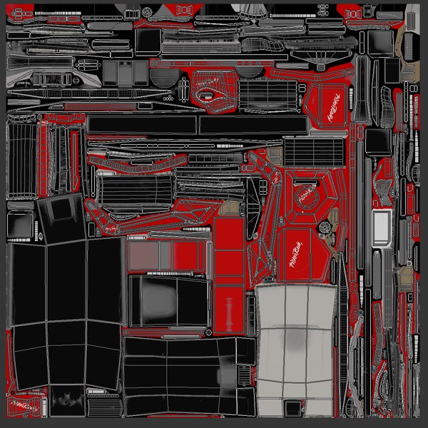 3D groomer pistenbully 600 model - TurboSquid 1711352