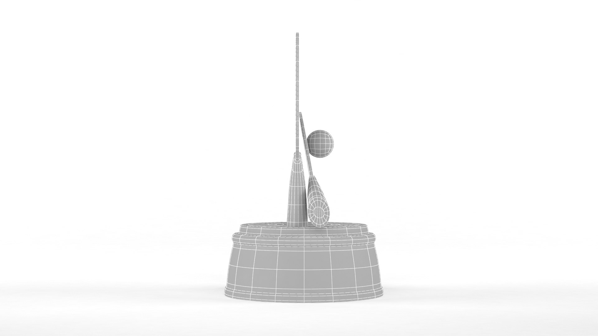 Ping Pong Trophy 3D Model - TurboSquid 1774145