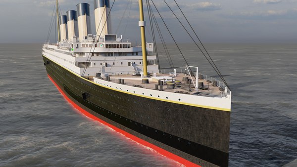 modelo 3d Titanic con interior completo - TurboSquid 2277018