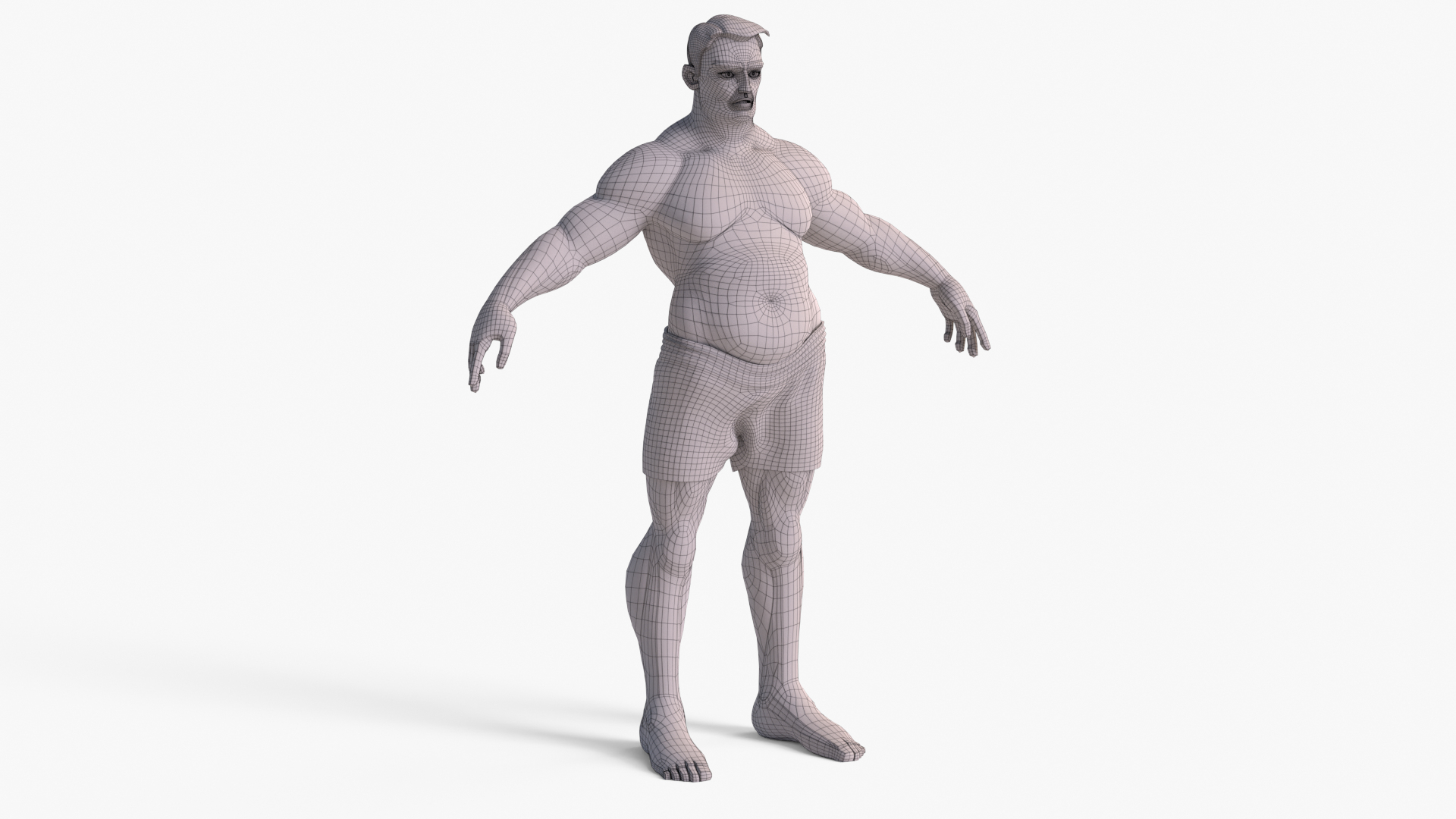 Stylized Human Male Corpulent 3D model - TurboSquid 1959382