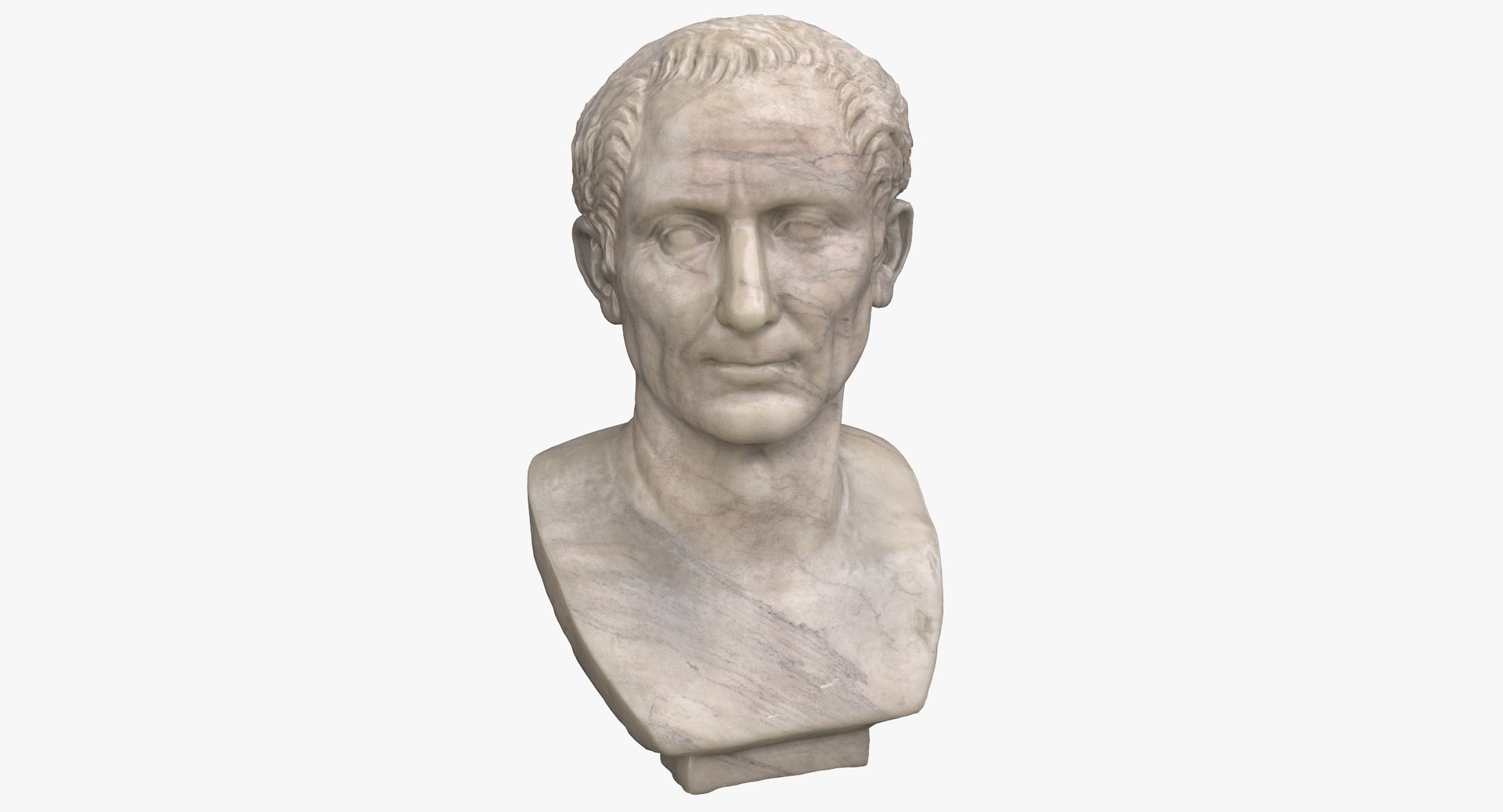 3D Julius Caesar Bust - TurboSquid 1294197