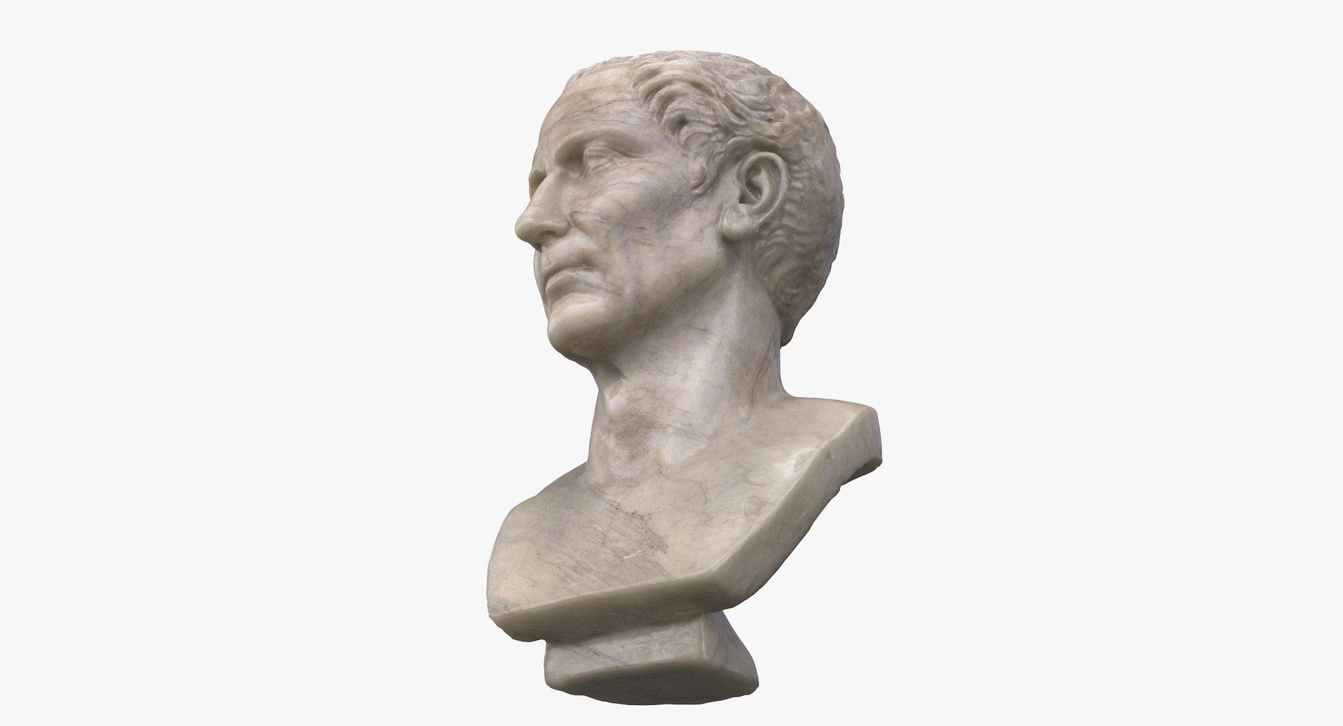 3D Julius Caesar Bust - TurboSquid 1294197