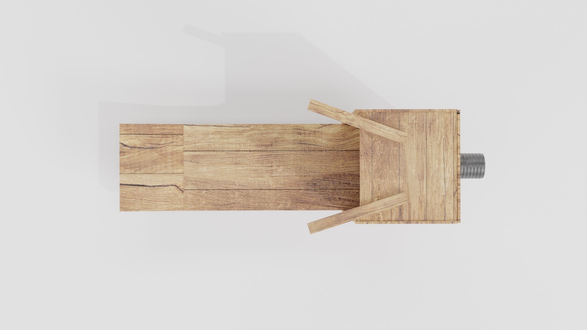 Primitive Hoverboard 1955 - Back To The Future 3D Model - TurboSquid ...