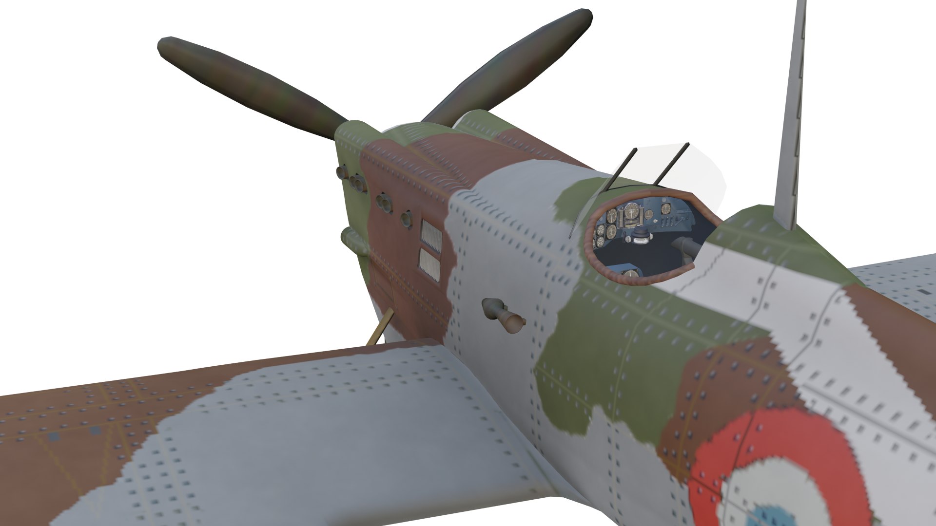 3D Dewoitine D510 Model - TurboSquid 2349810