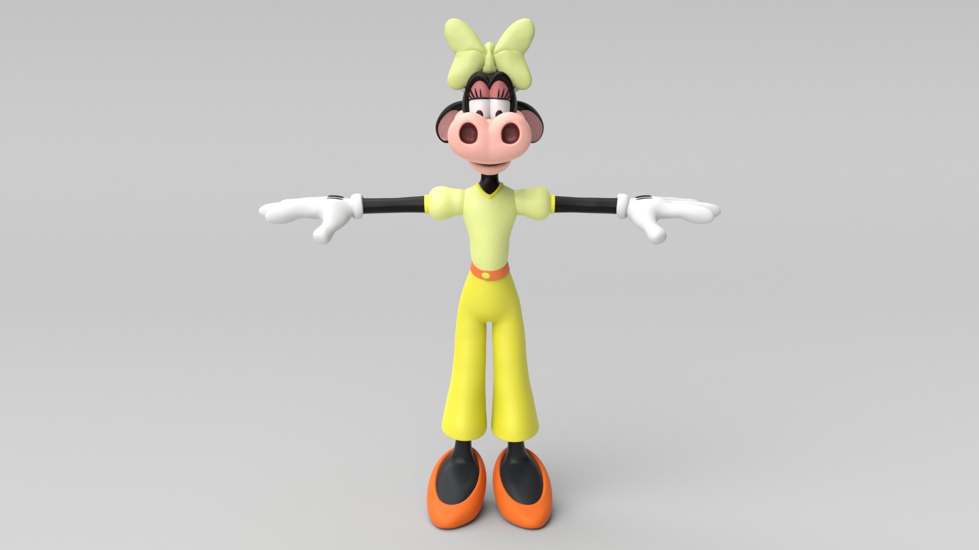 Clarabelle Cow 3D Model - TurboSquid 1562517