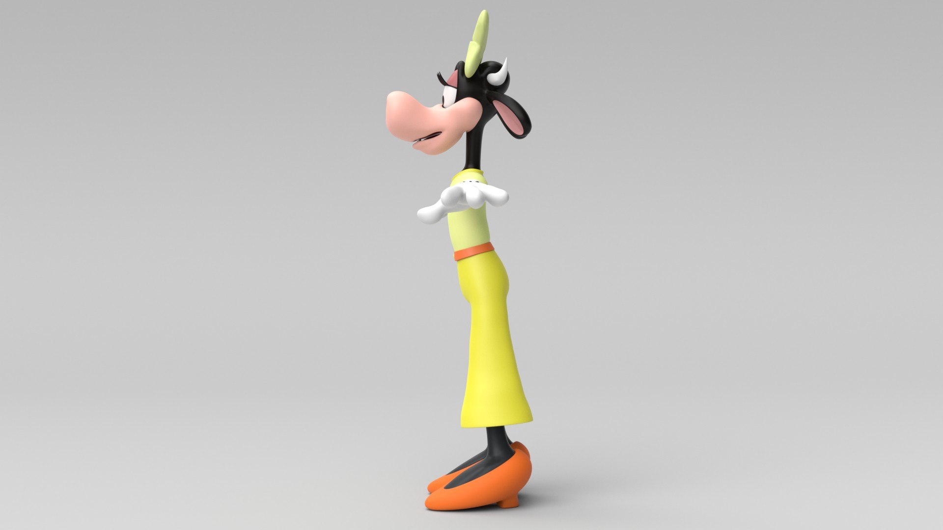 Clarabelle Cow 3D Model - TurboSquid 1562517