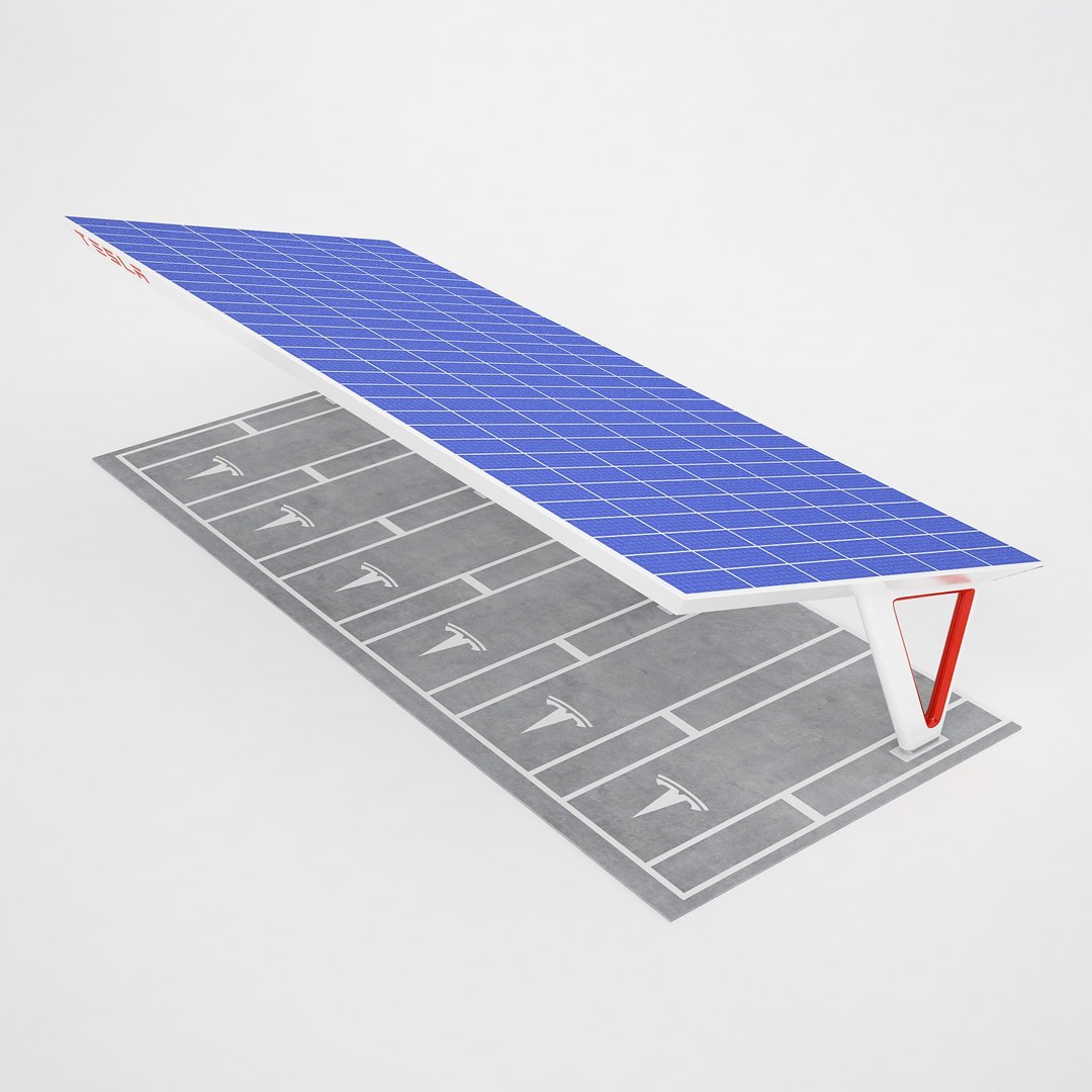 3D Model Tesla Supercharger Charge - TurboSquid 1215121