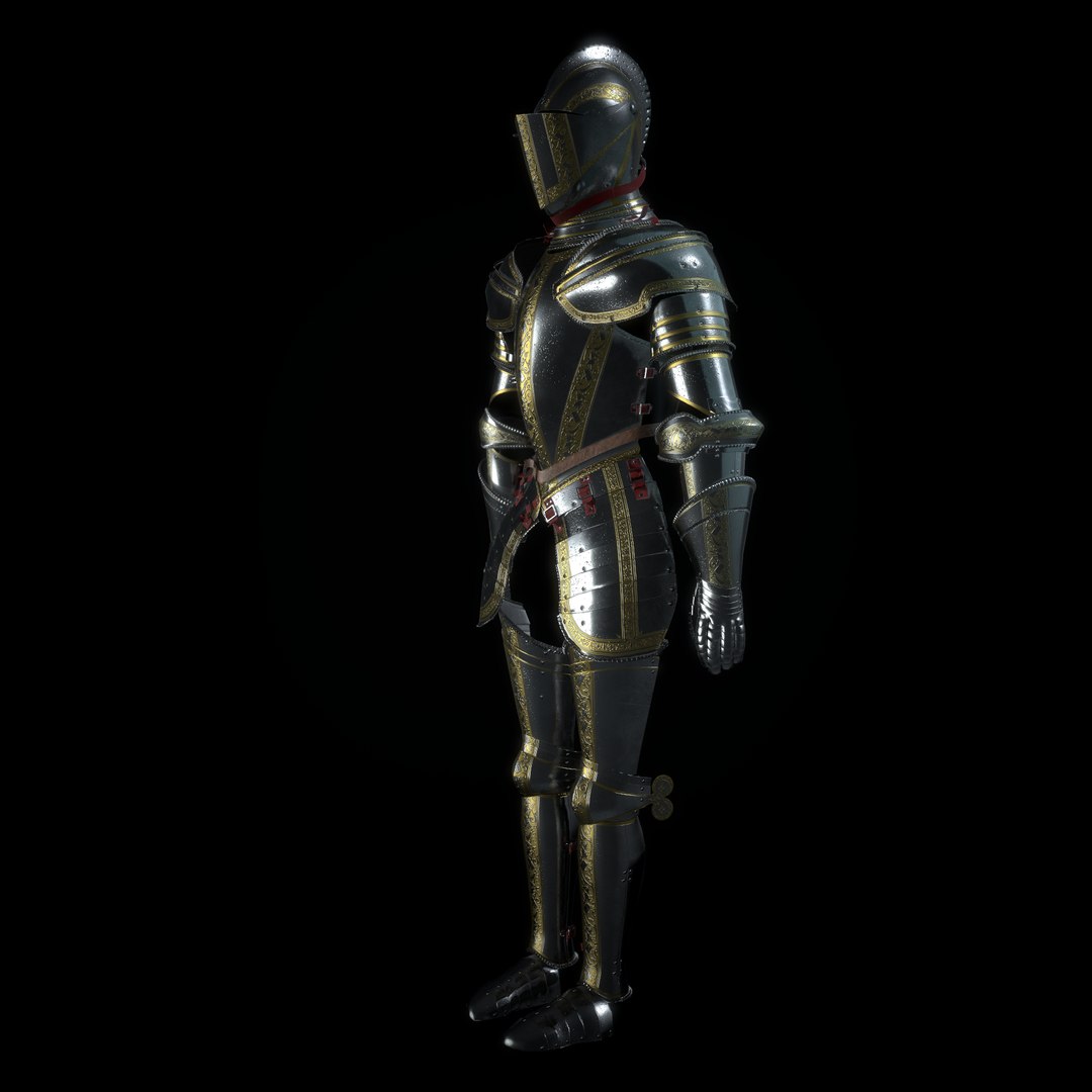 Armor medieval 3D model - TurboSquid 1709477