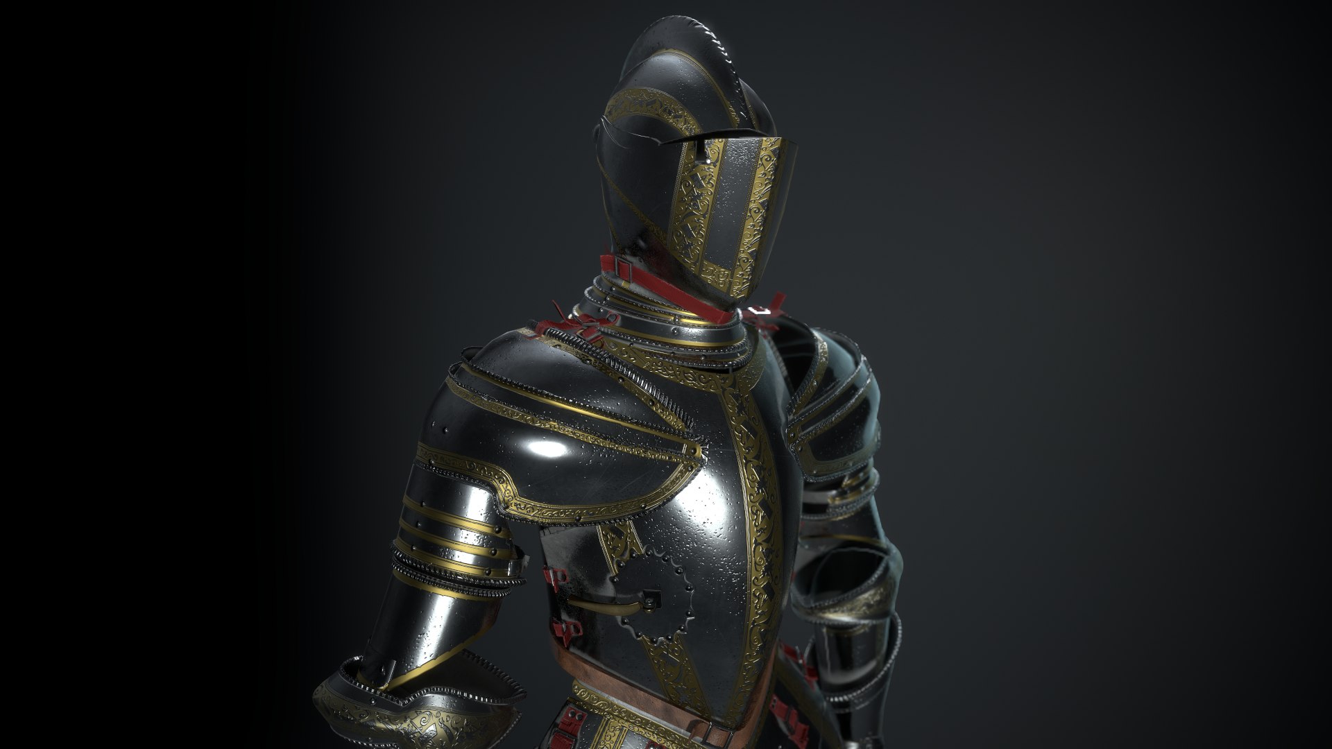 Armor medieval 3D model - TurboSquid 1709477