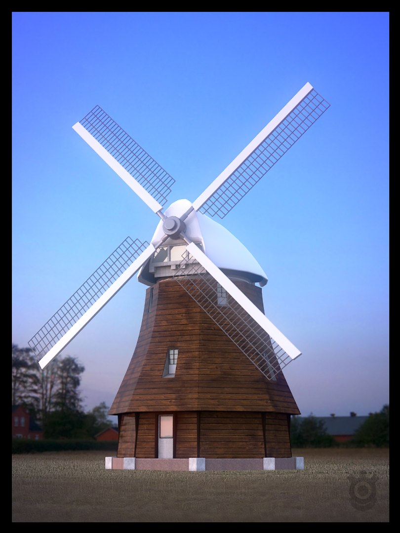 3d windmill
