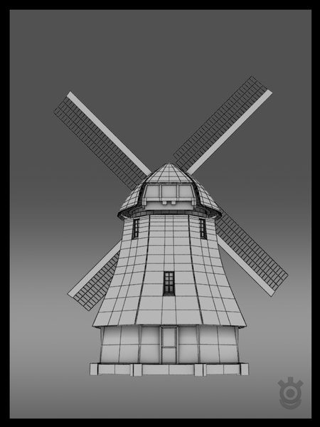 3d windmill