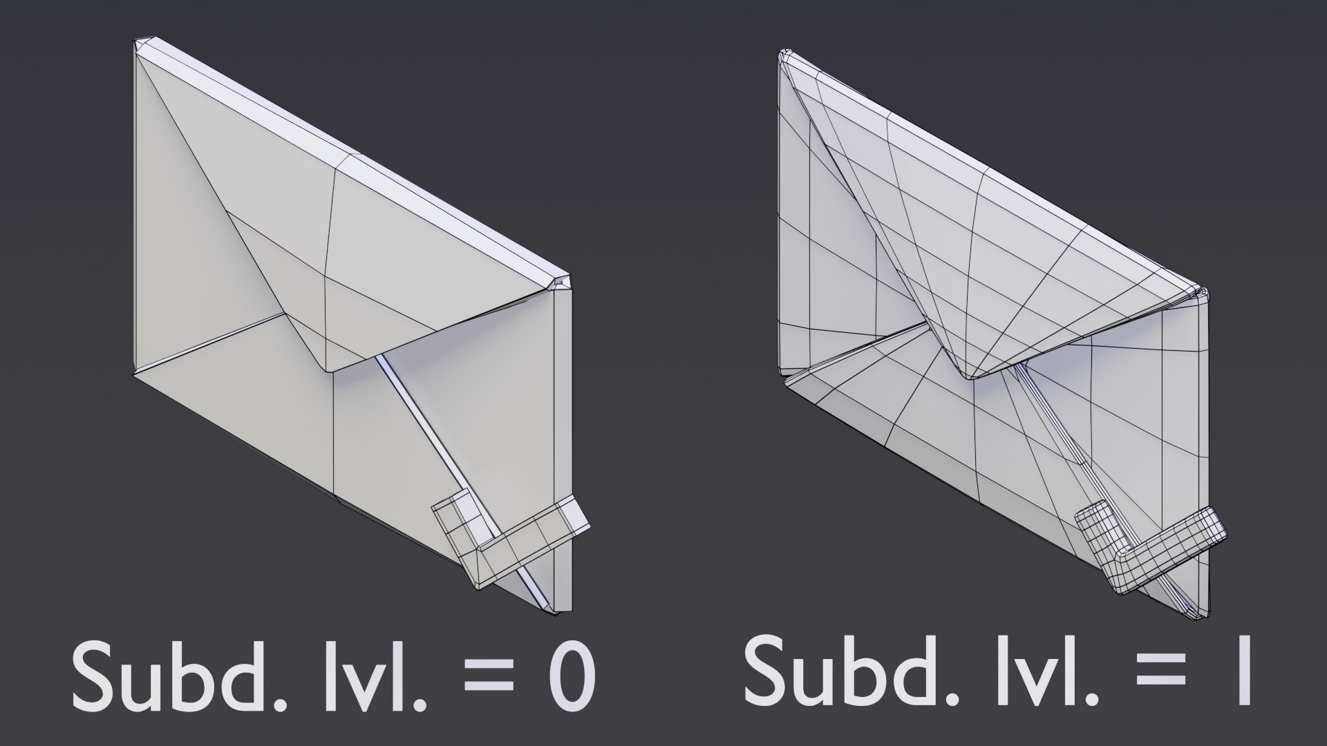 3D Checkmark Mark Envelope Model - TurboSquid 1685143