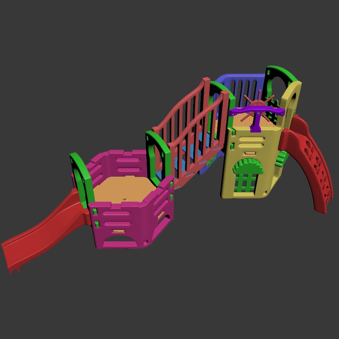 Playground Play Ground 3d Max