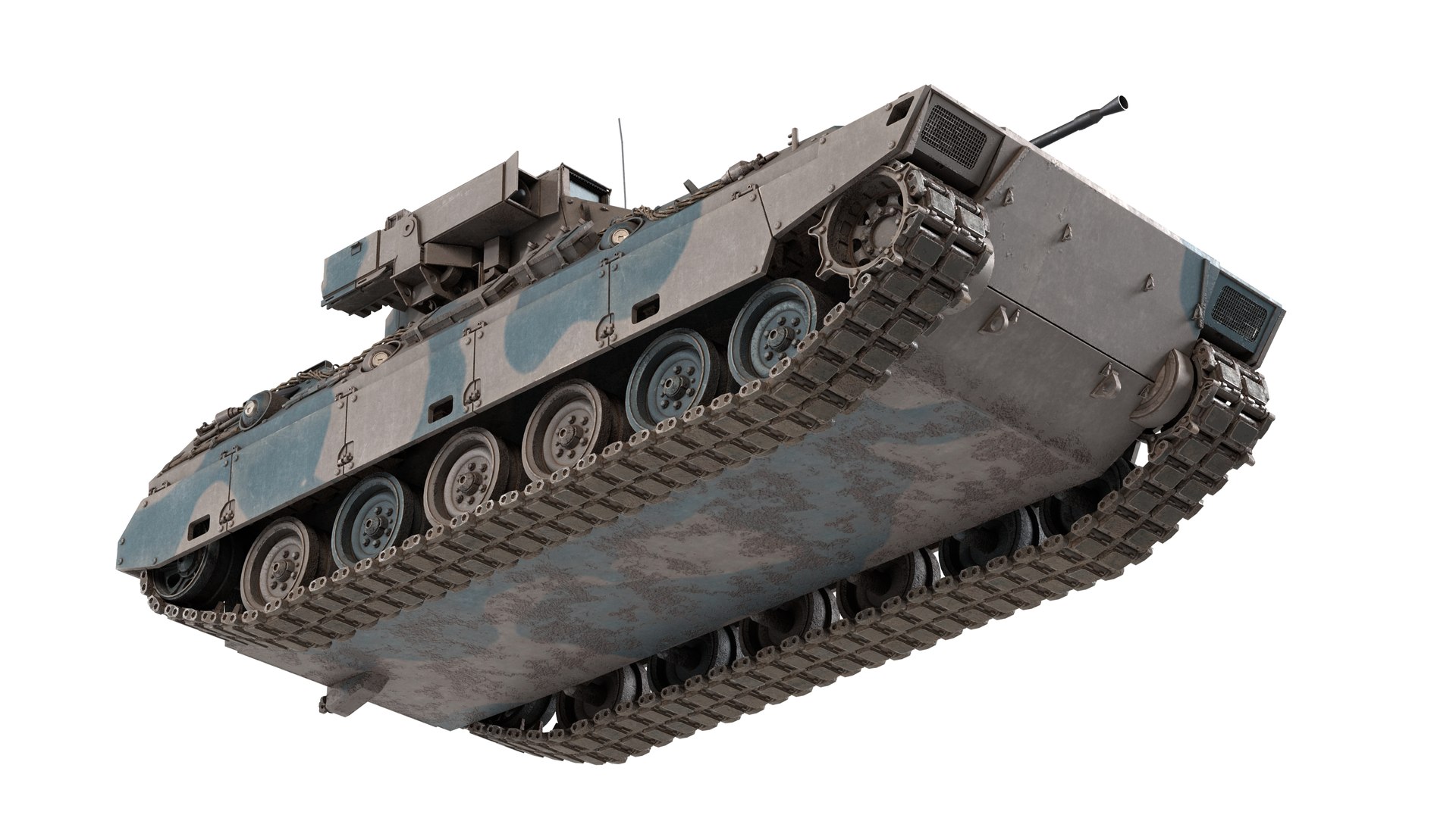 3D Model Mitsubishi Type 89 IFV Japanese - TurboSquid 2262895