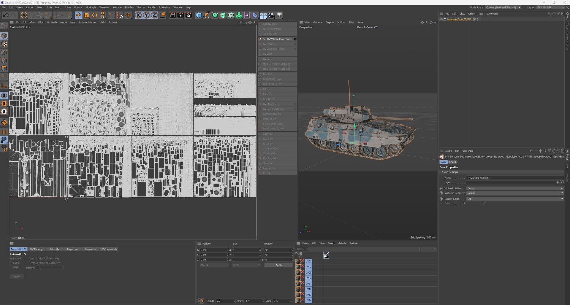 3D Model Mitsubishi Type 89 IFV Japanese - TurboSquid 2262895