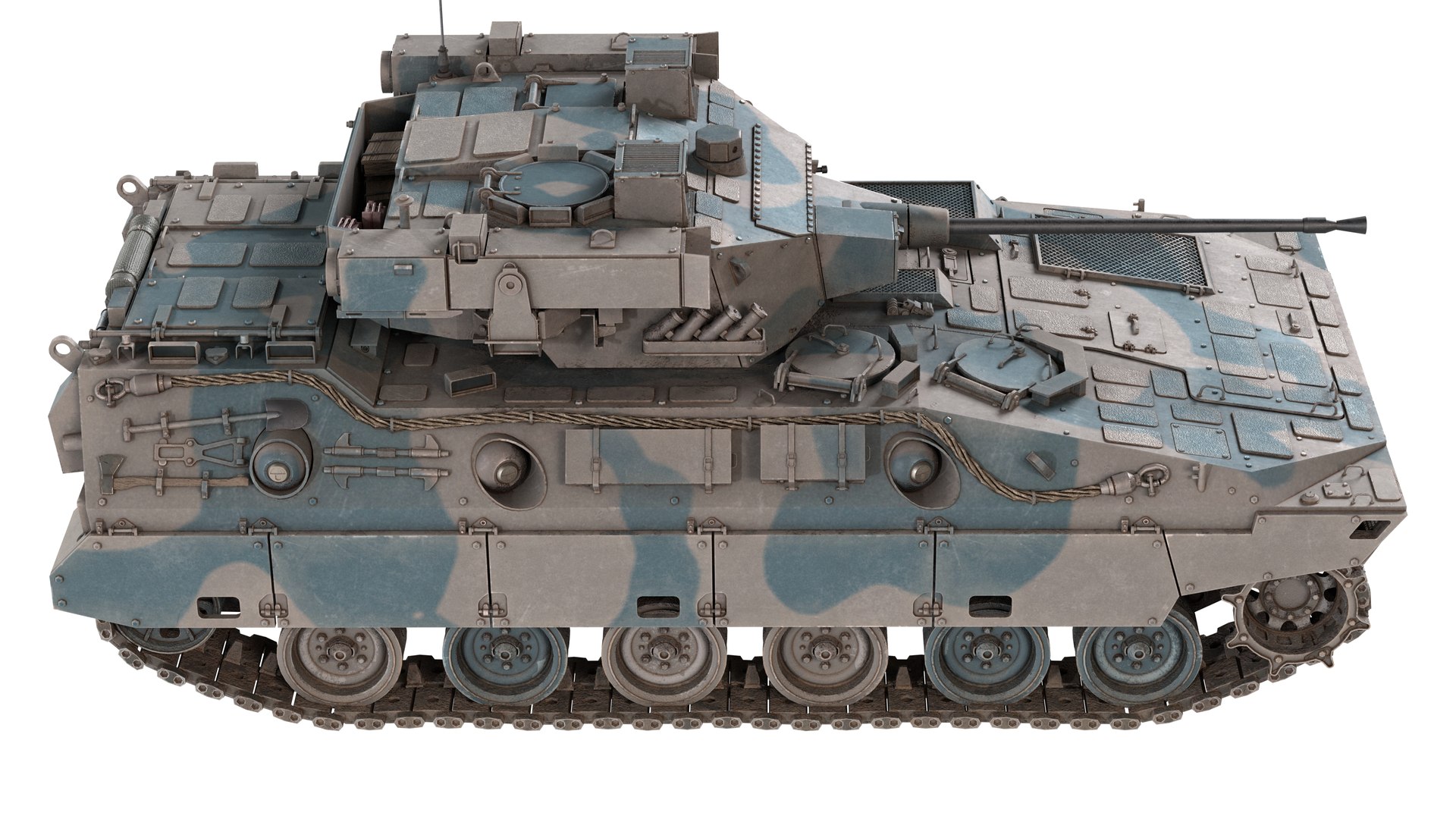 3D Model Mitsubishi Type 89 IFV Japanese - TurboSquid 2262895