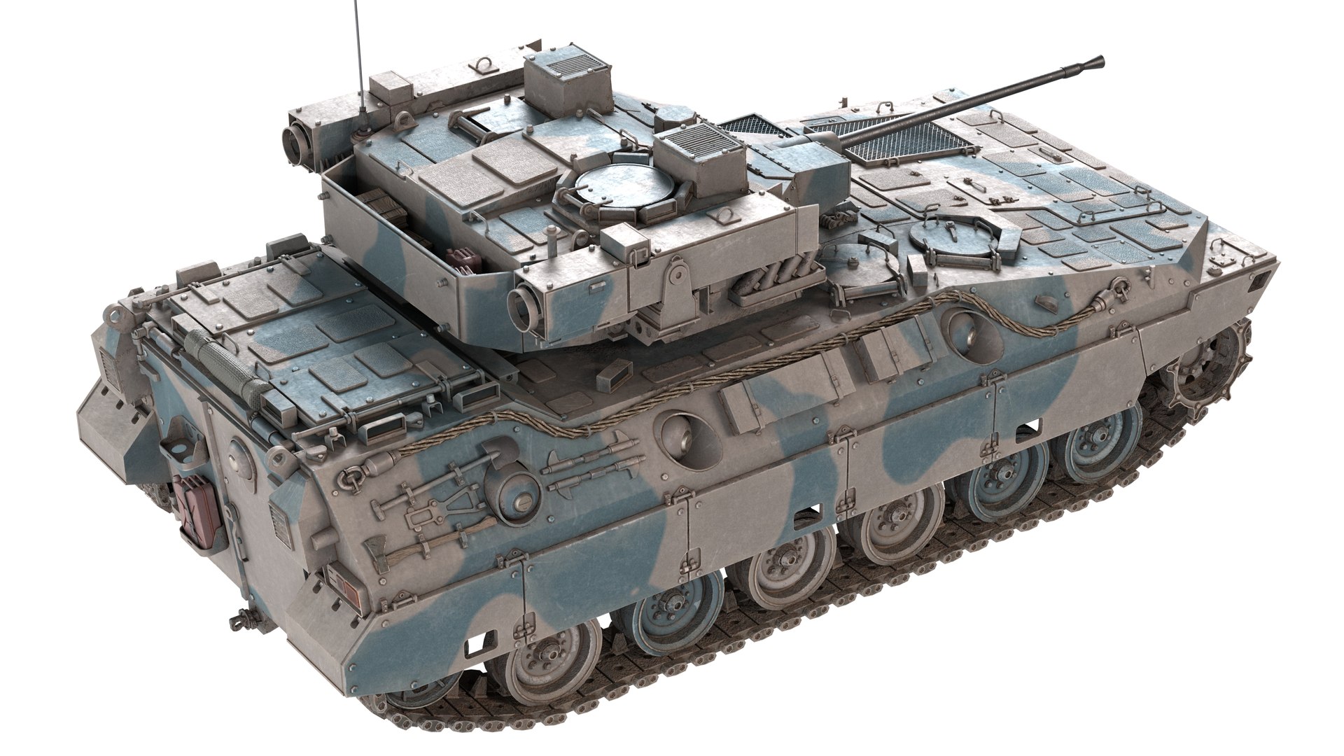 3D Model Mitsubishi Type 89 IFV Japanese - TurboSquid 2262895