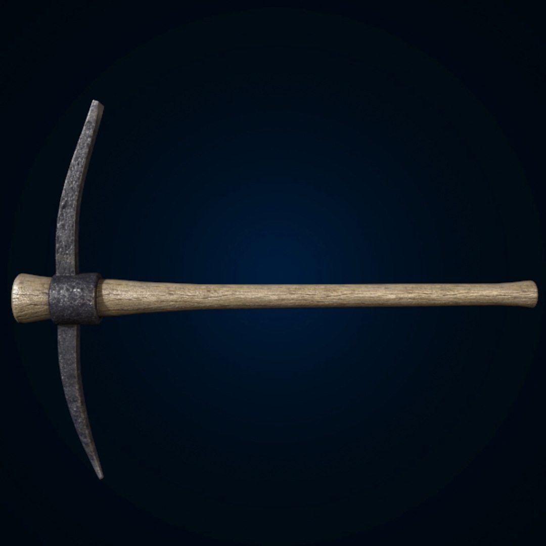 Pickaxe Pick Axe 3d Max