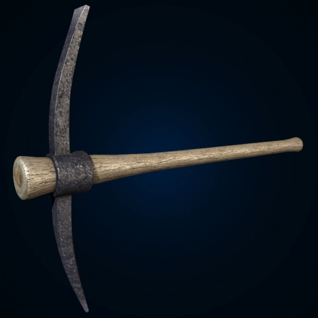 Pickaxe Pick Axe 3d Max