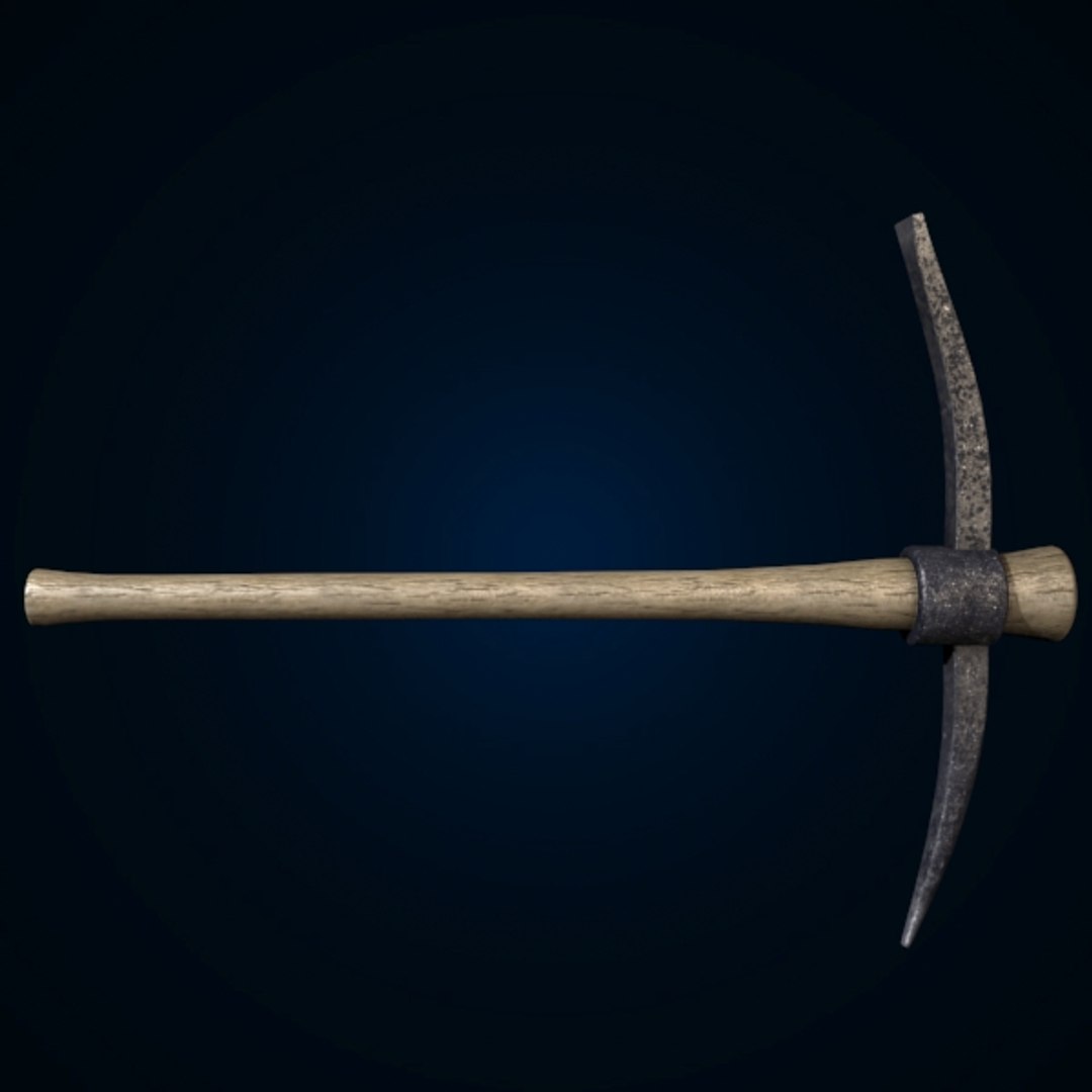 Pickaxe Pick Axe 3d Max