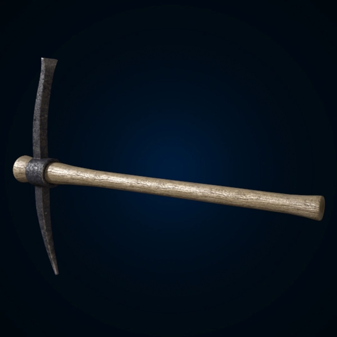 Pickaxe Pick Axe 3d Max
