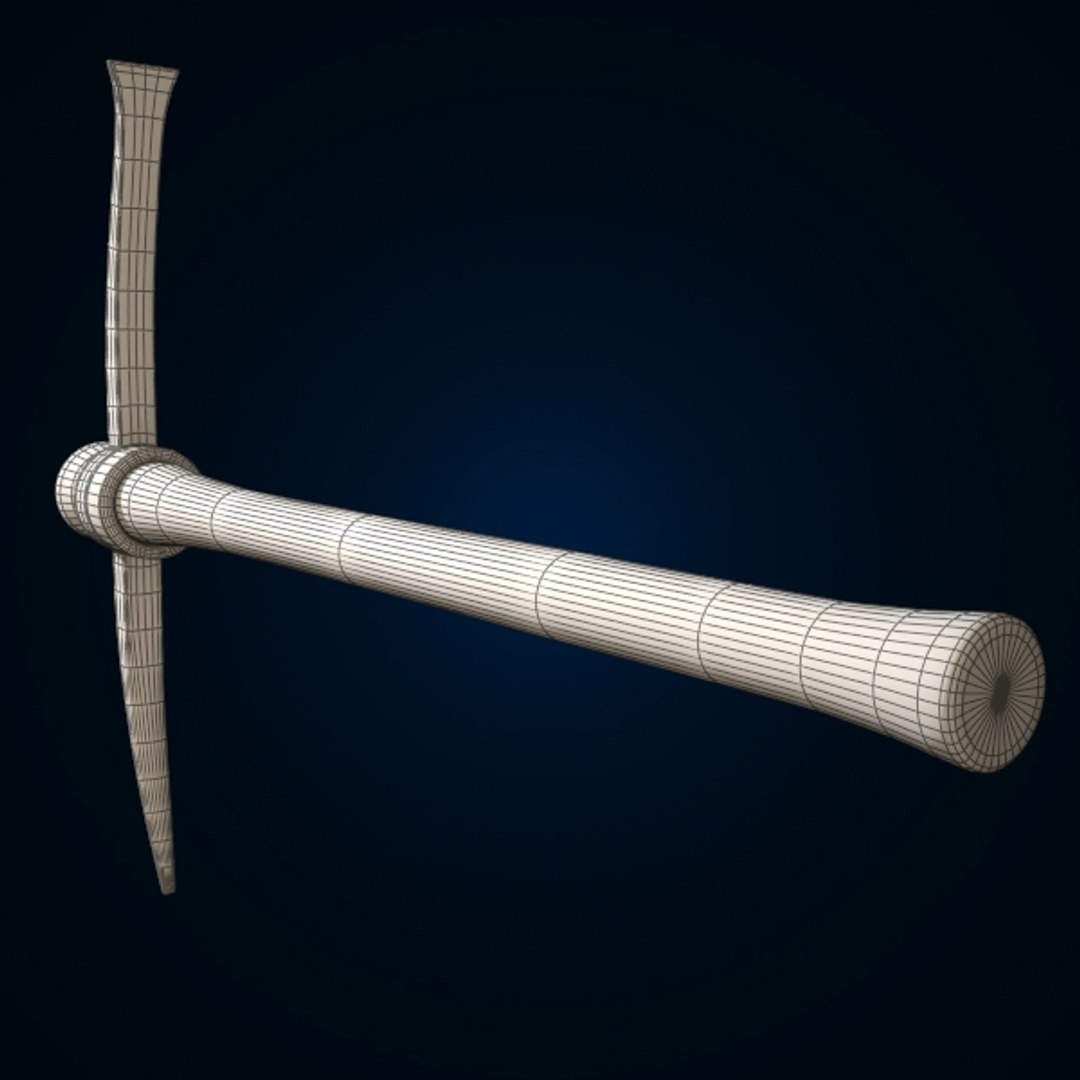 Pickaxe Pick Axe 3d Max