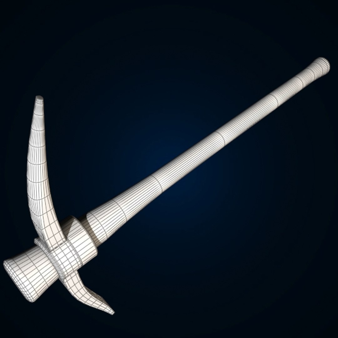 Pickaxe Pick Axe 3d Max