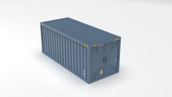 modelo 3d Scale Maritime Container Assembly - TurboSquid 2061113